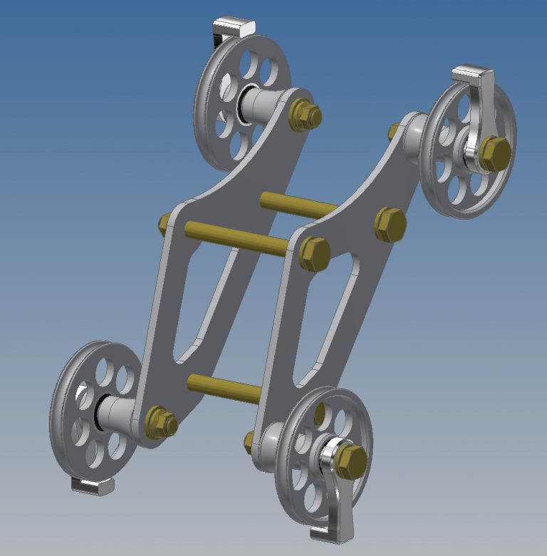 Cable Pulley Offset Assembly - Gyro Technic - Control cable pulley ...