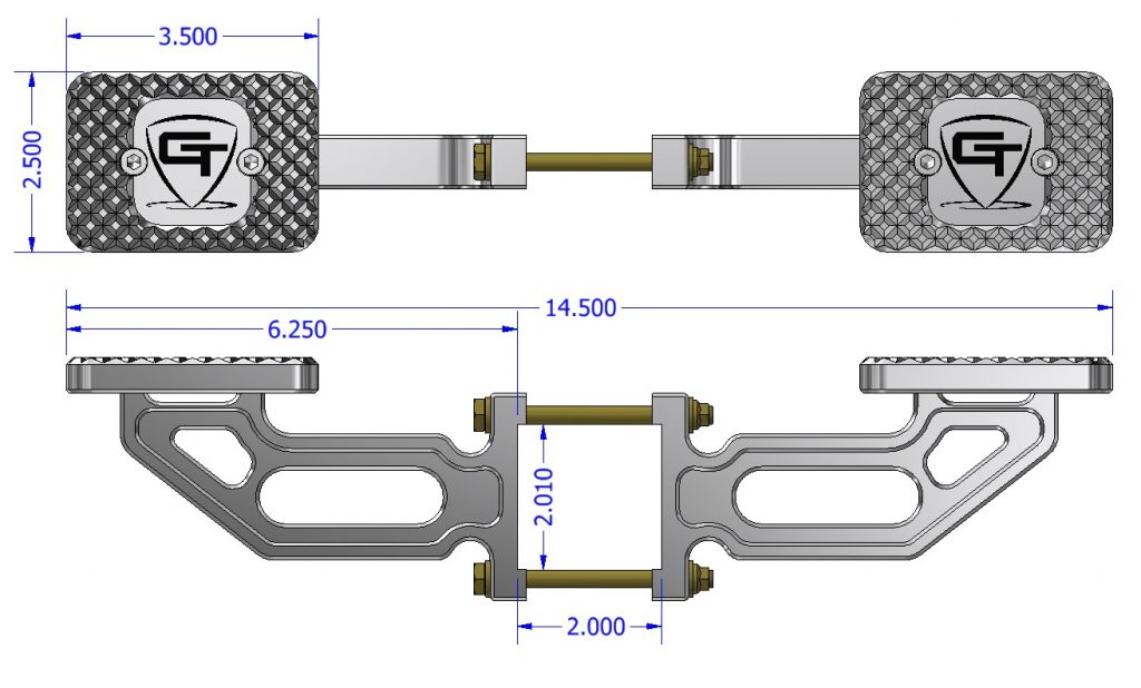 Mounting Steps - Gyro Technic