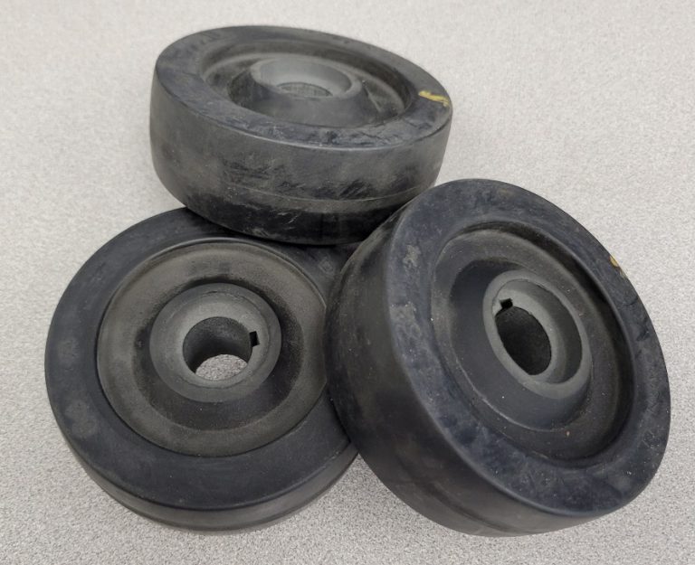 4" Rubber Drive Wheel - Gyro Technic